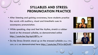 Teaching English Pronunciation to Adult Beginners | PDF