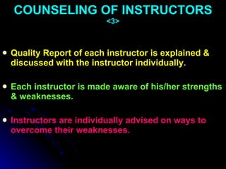 Teaching Quality Improvement Program | PPT