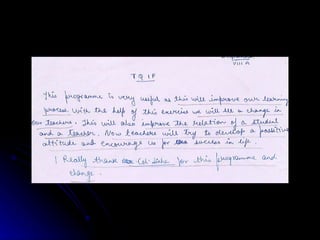 Teaching Quality Improvement Program | PPT