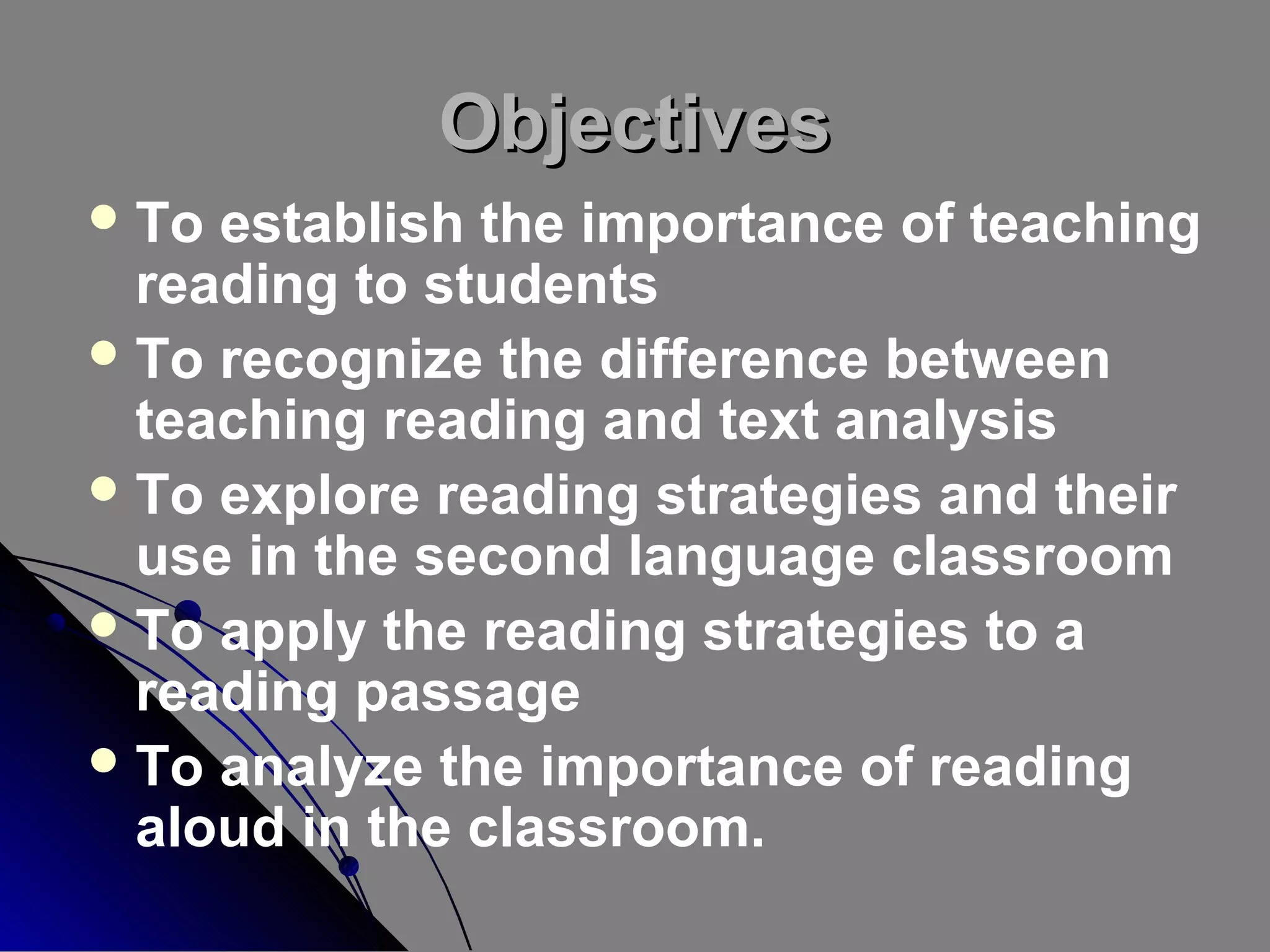 Teaching reading | PPT