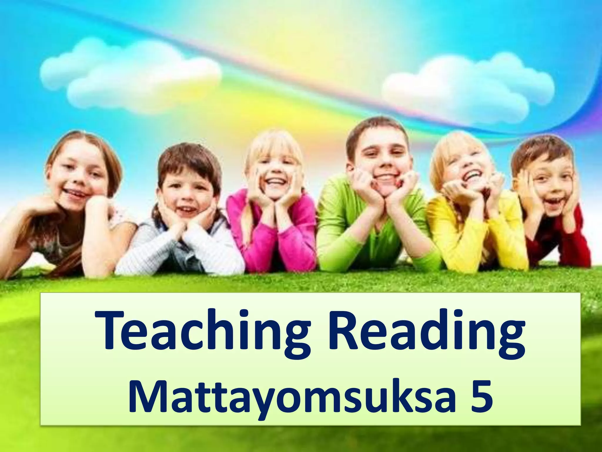 Teaching Reading Skill | PPT