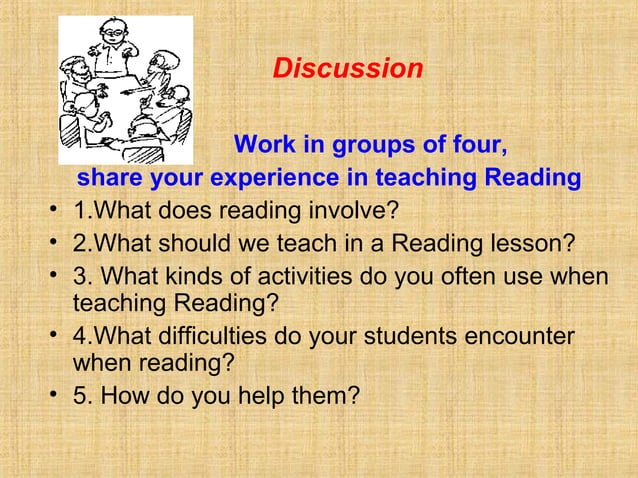 Teaching reading | PPT
