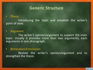Analytical Expostion | PPTX