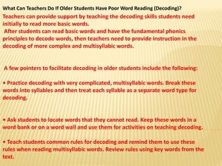 Teaching reading | PPT