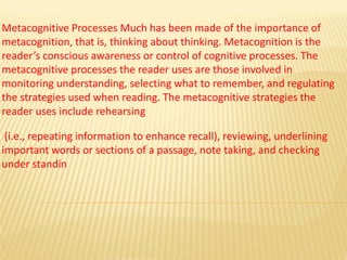 Teaching reading | PPT