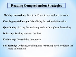 Teaching reading 1 | PPT