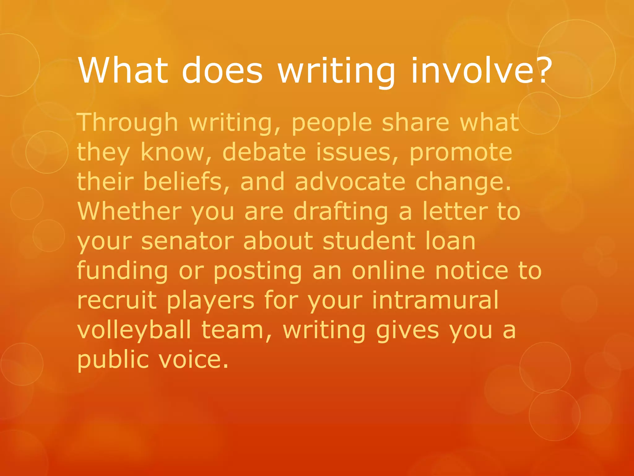 Teaching reading and writing | PPTX