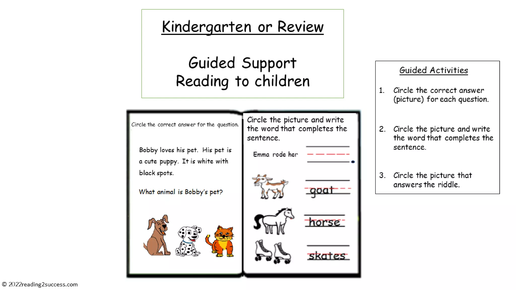 Teaching Kids Reading Comprehension Stages: How to Answer Literal ...