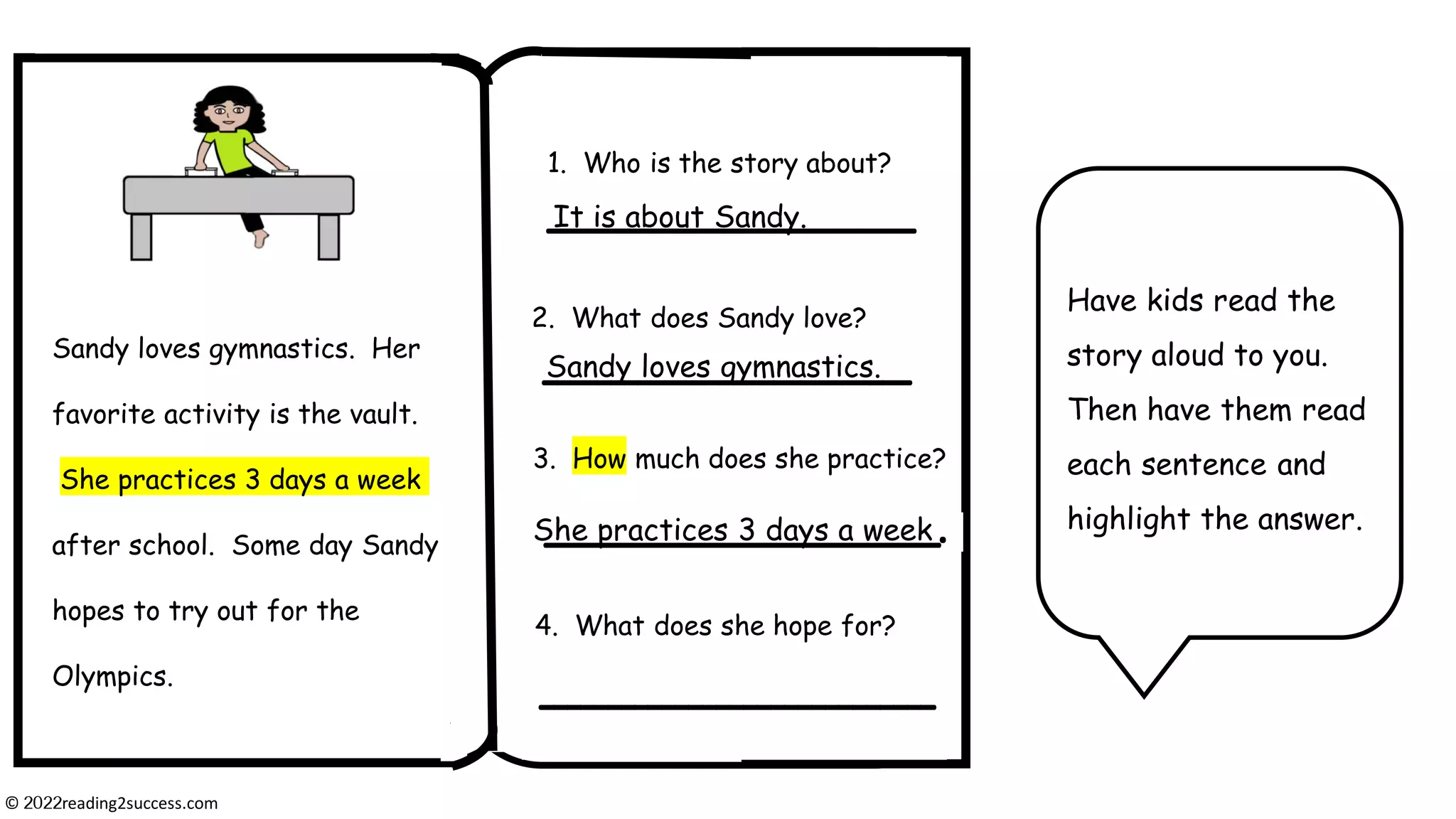 Teaching Kids Reading Comprehension Stages: How to Answer Literal ...