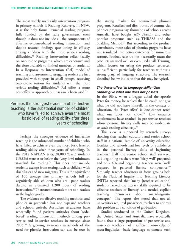 Teaching Reading in Australia Article - Buckingham, Wheldall, Beaman ...