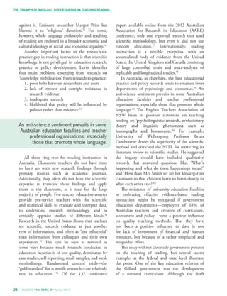 Teaching Reading in Australia Article - Buckingham, Wheldall, Beaman ...