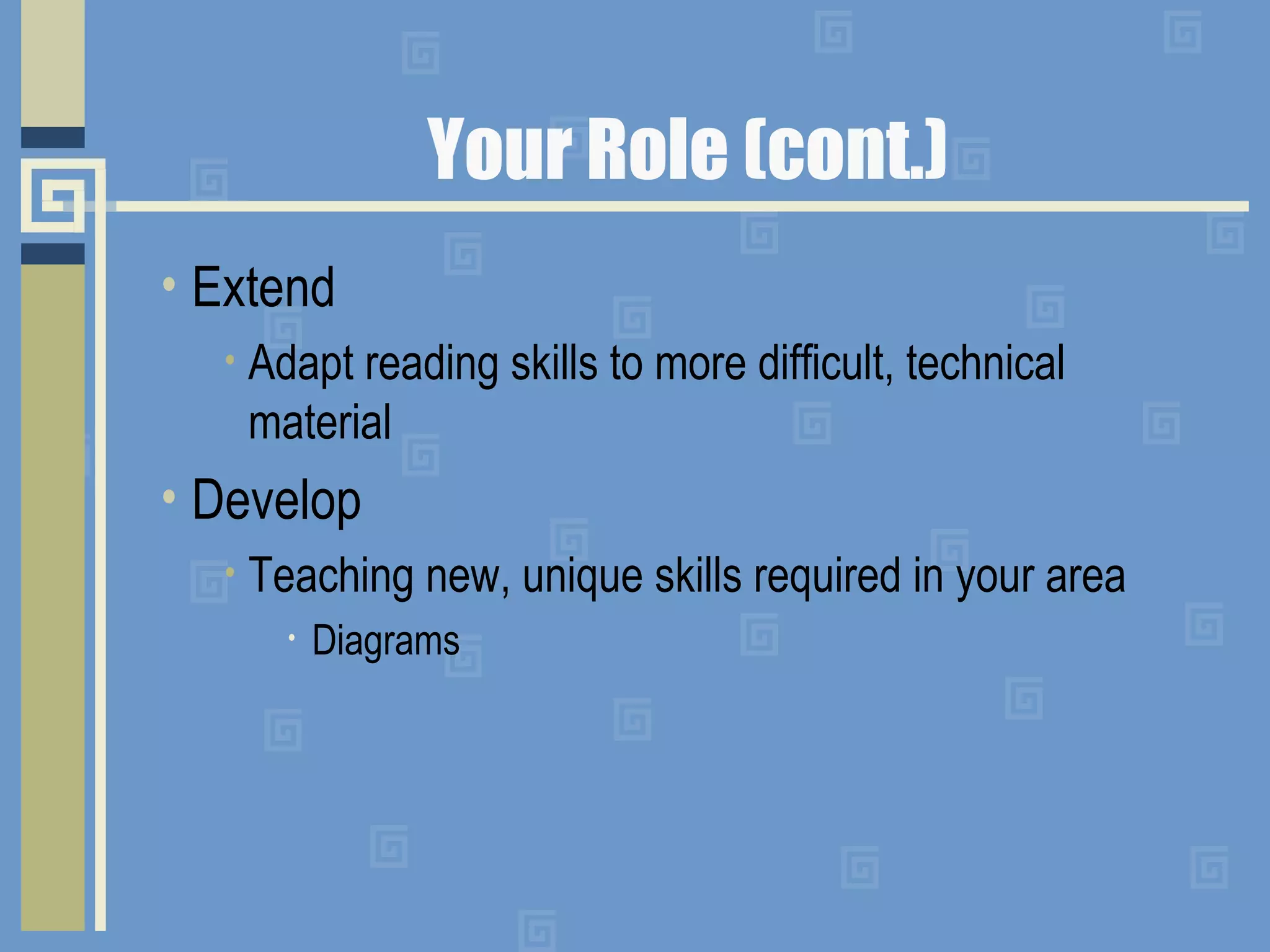 Teaching reading in content area revised | PPT