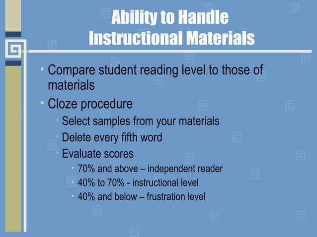 Teaching reading in content area revised | PPT