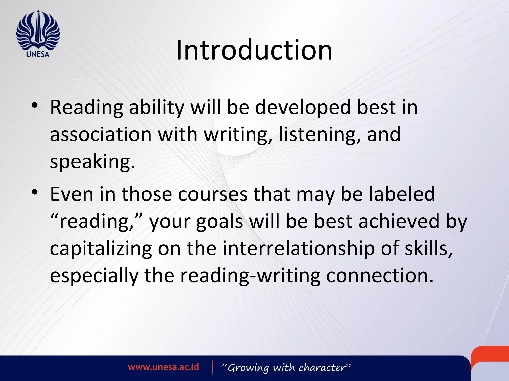 Teaching Reading | PPT | Free Download