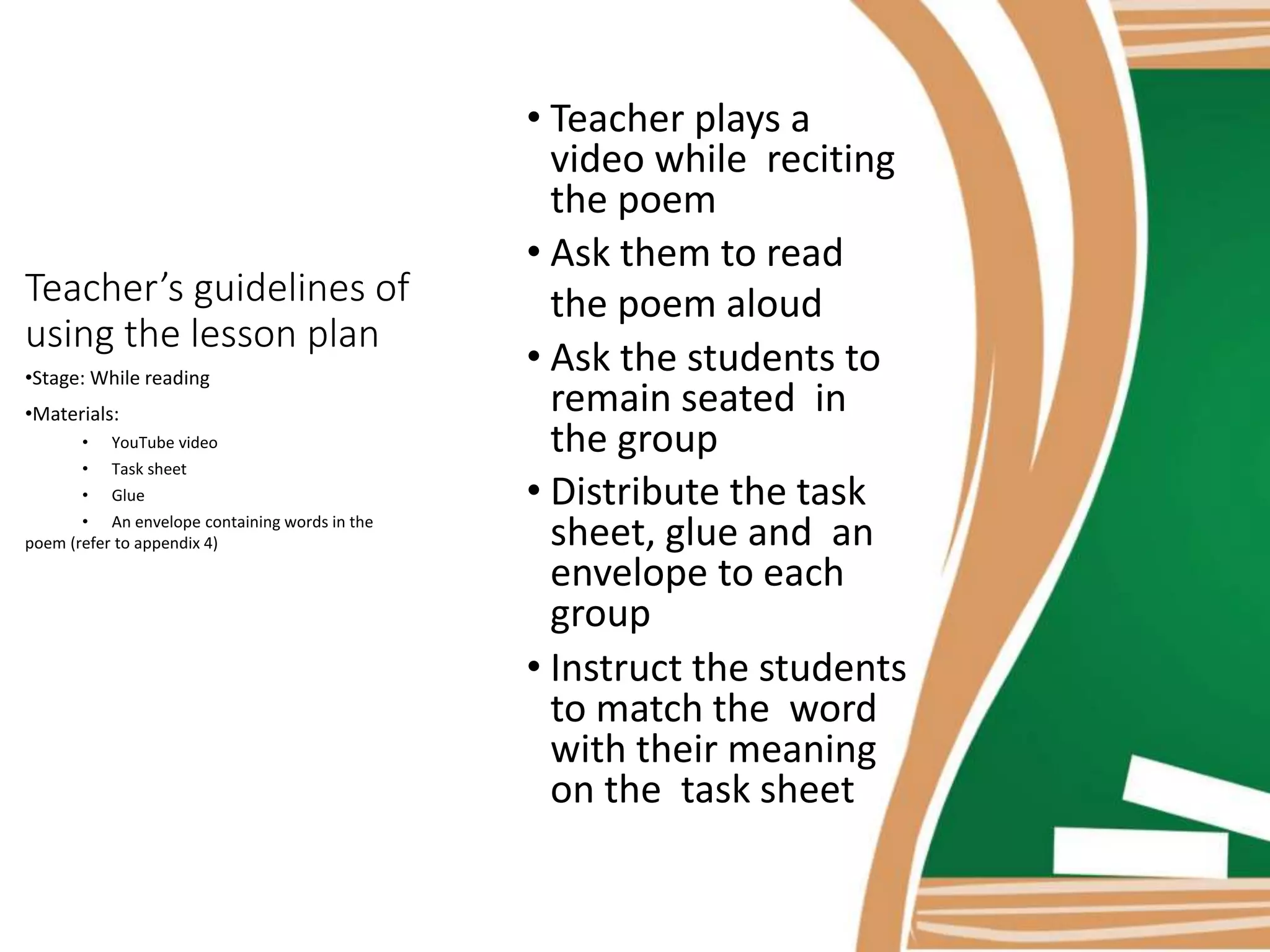 Teaching reading skill | PPT