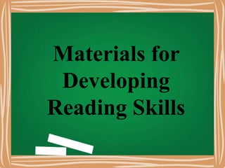 Teaching reading skill | PPT