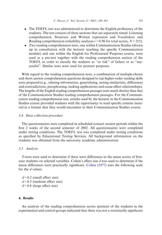 Teaching reading strategies and reading comprehension | PDF