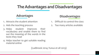 Teaching reading through ict | PPTX | Education