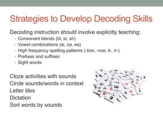 Teaching Reading to English Language Learners | PPTX