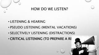 Teaching receptive skills | PPTX