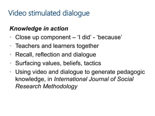 Teaching research methods: pedagogy of methods learning | PPTX