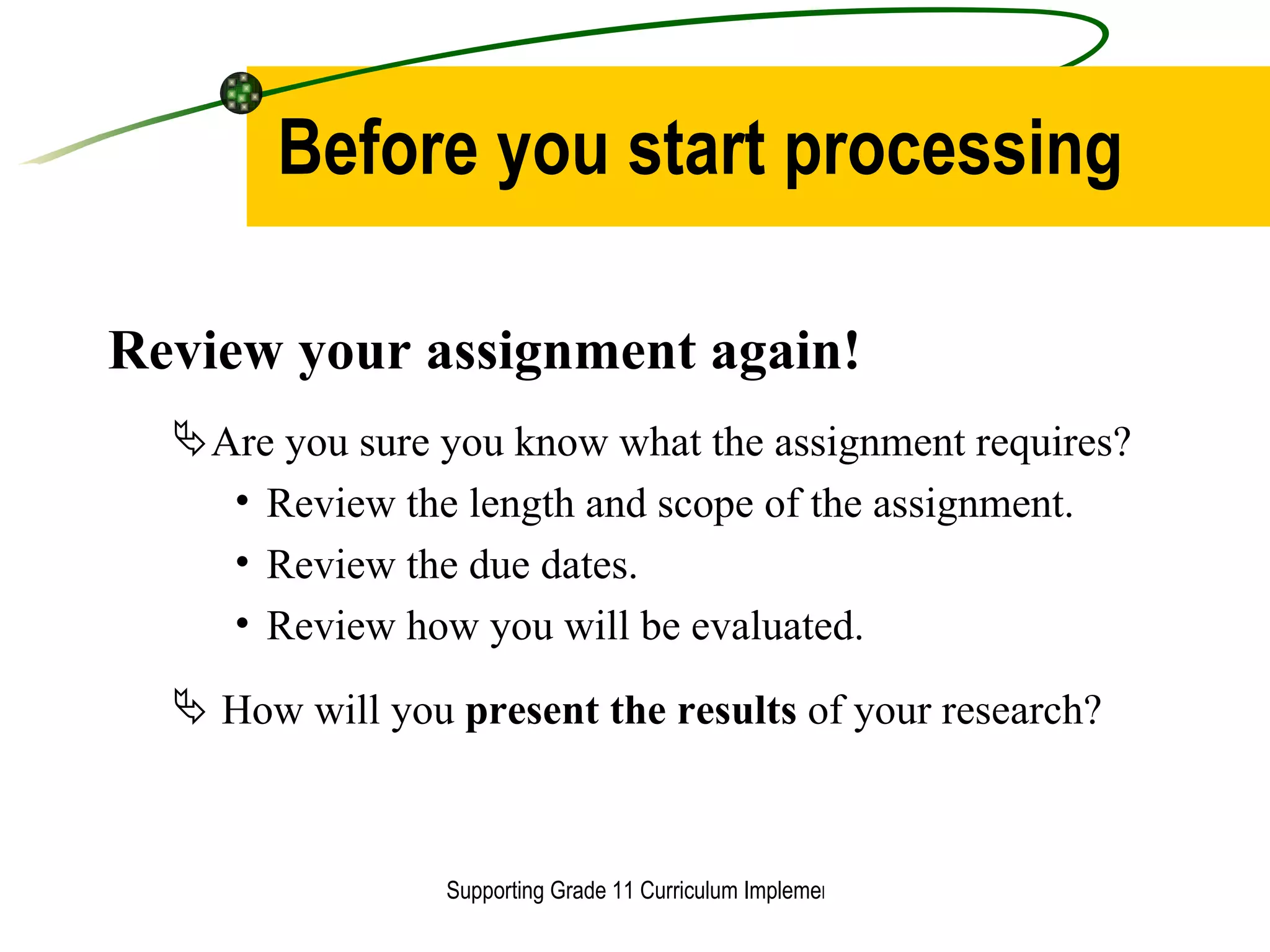 Teaching Research Skills | PPT