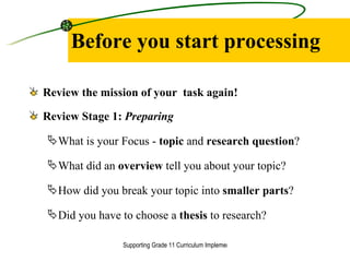 Teaching Research Skills | PPT