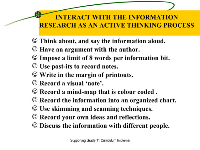 Teaching Research Skills | PPT | Search | Internet