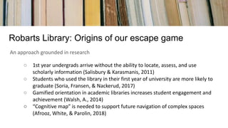 Teaching research skills through gamification | PPT