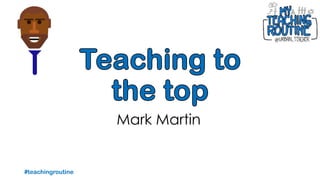 Teaching routine urban teacher | PDF | Education