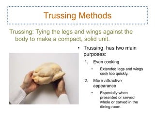 Teaching schedule 13 (Poultry meats, Classification and identification ...