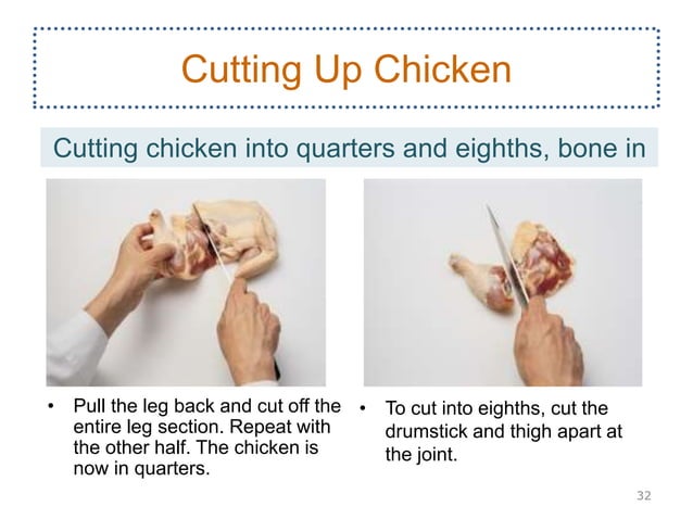 Teaching schedule 13 (Poultry meats, Classification and identification ...