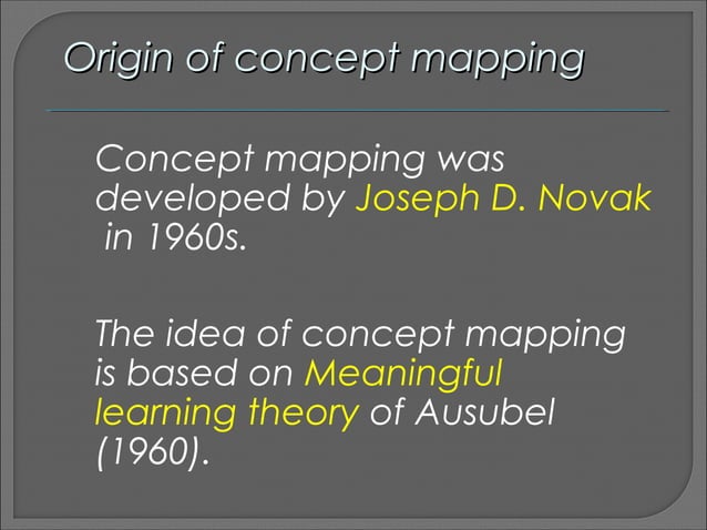 Teaching science using concept maps | PPT | Geography | Science