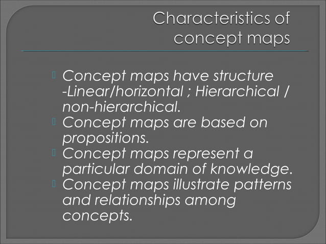 Teaching science using concept maps | PPT
