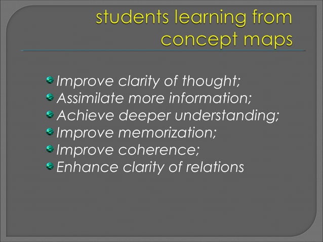 Teaching science using concept maps | PPT