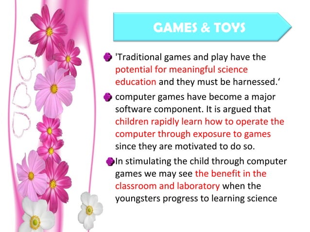 Teaching science through games | PPT