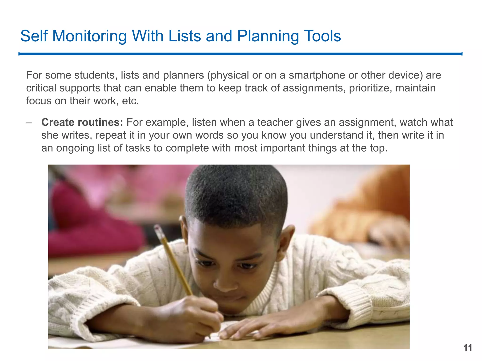 Teaching Self-Management | PPTX