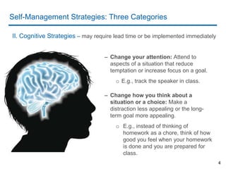 Teaching Self-Management | PPTX