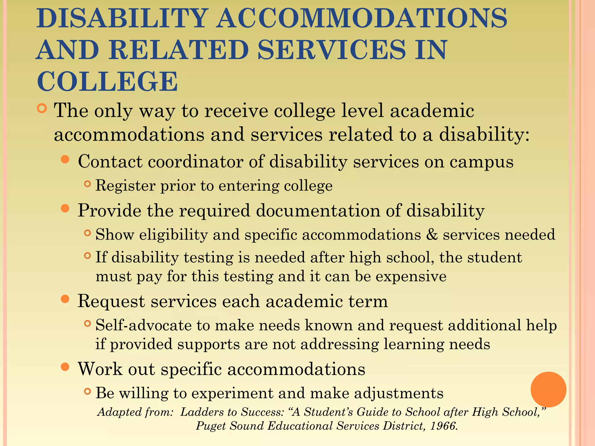 Teaching Self Advocacy | PPT