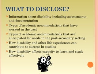 Teaching Self Advocacy | PPT