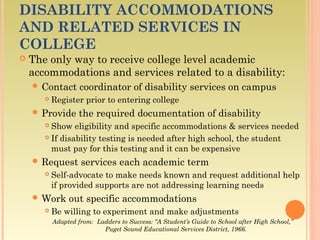 Teaching Self Advocacy | PPT