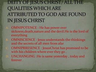 Teachings from bible | PPTX