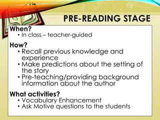 Teaching short story | PPTX