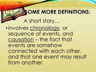 Teaching short story | PPTX