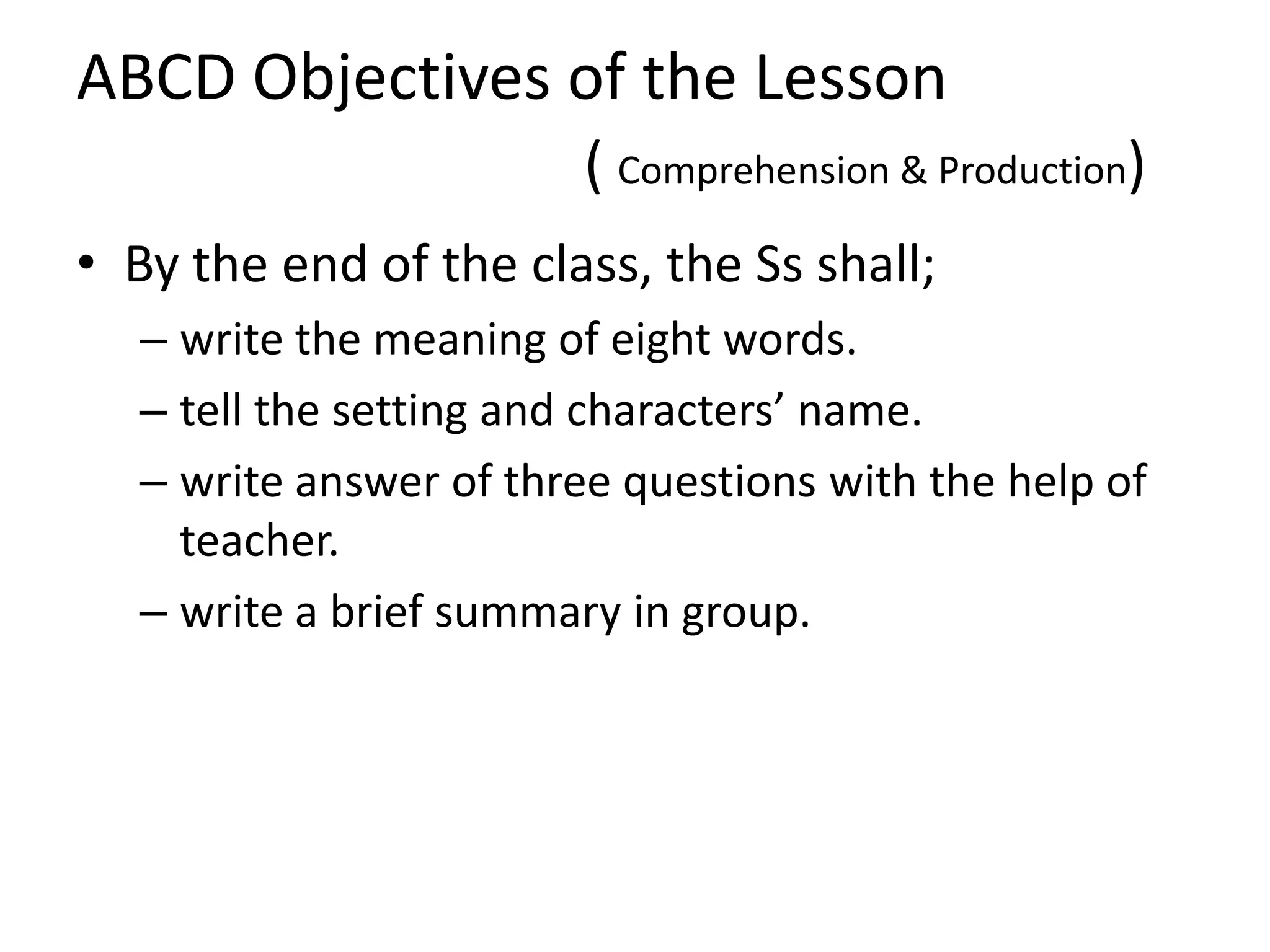 Teaching short story the fisherman and the genie | PPTX
