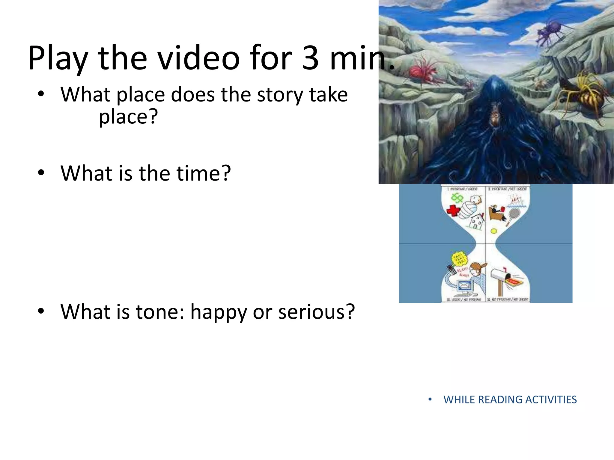 Teaching short story the fisherman and the genie | PPTX