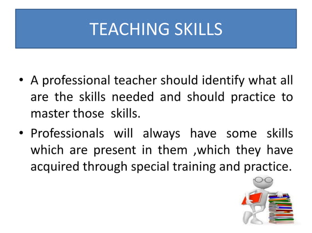 Teaching skills | PPTX
