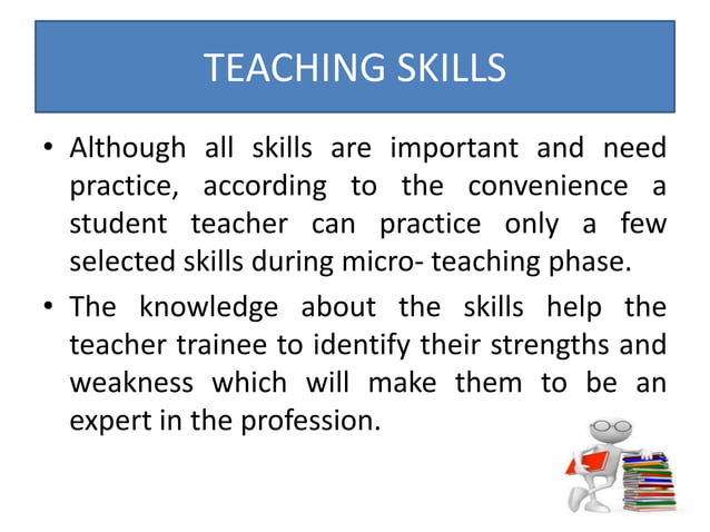 Teaching skills | PPTX