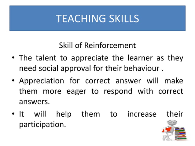 Teaching skills | PPTX