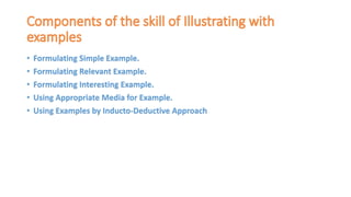 Teaching skills | PPTX